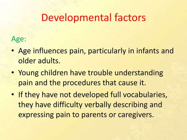 Pain- definition, nature, signs& symptoms, types, assessment ...
