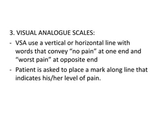 Nursing management of pain | PPTX
