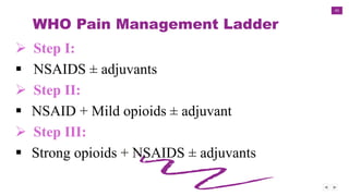Pain Management | PPTX