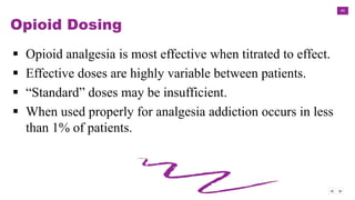 Pain Management | PPTX