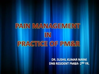Pain multidisciplinary approach | PPTX