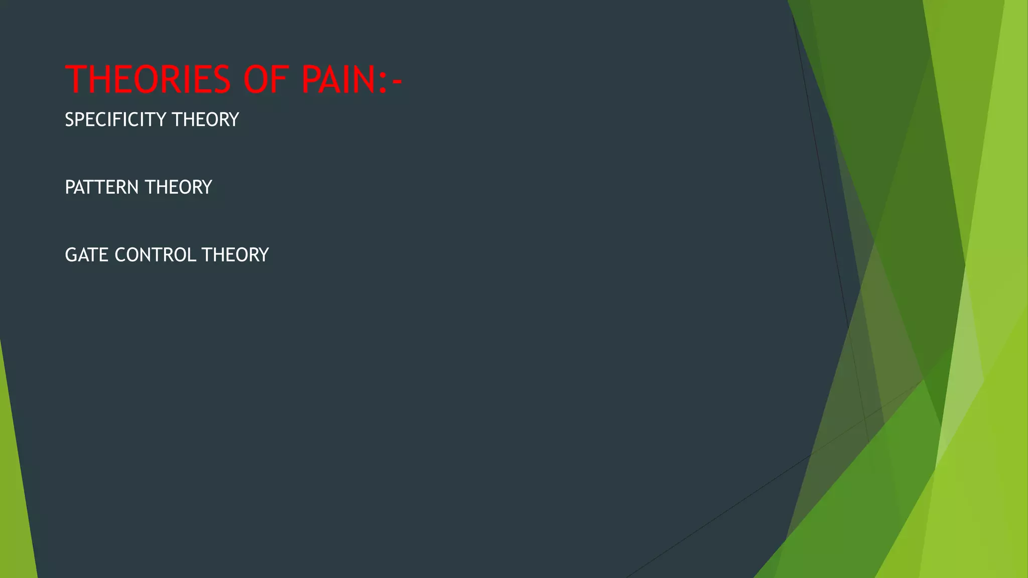 Pain definition, pathway,analgesic pathway, types of pain | PPTX