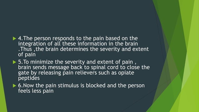 Pain definition, pathway,analgesic pathway, types of pain | PPTX