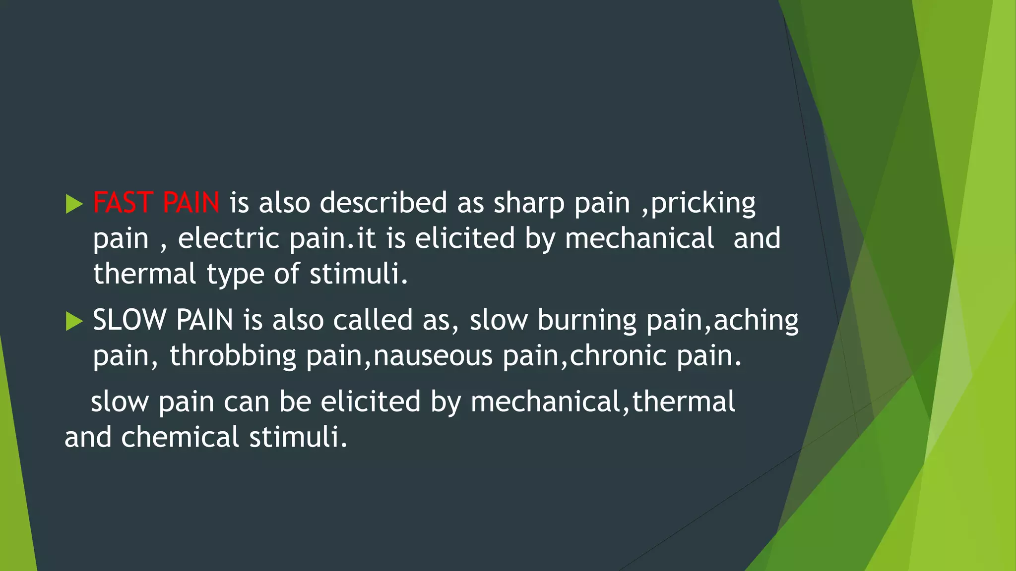 Pain definition, pathway,analgesic pathway | PPTX