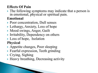 Pain management | PPTX