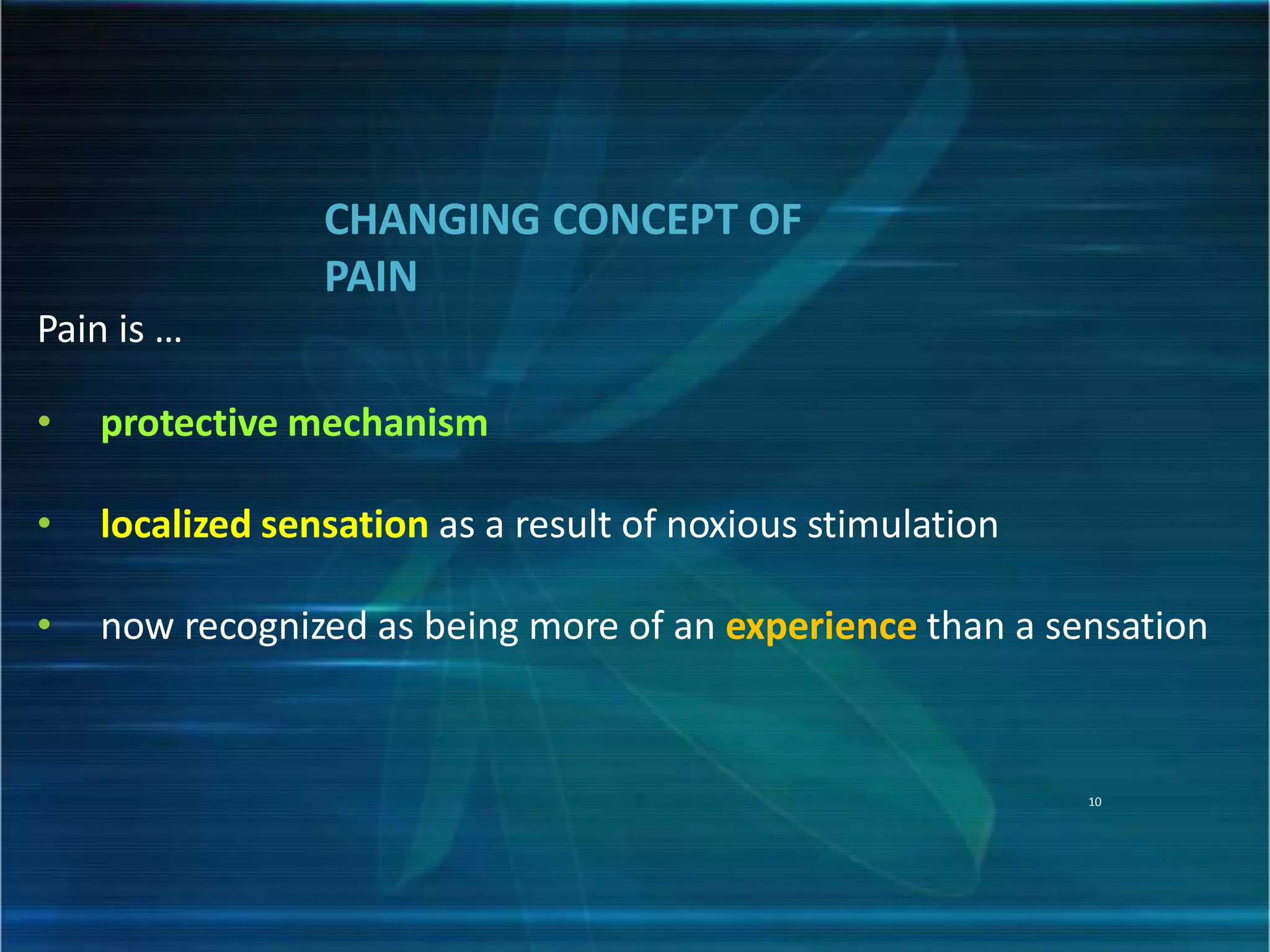 Post operative pain management | PPTX
