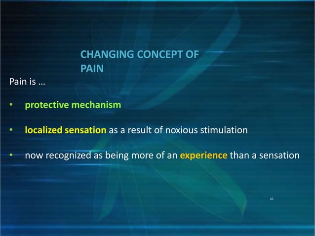 Post operative pain management | PPTX | Physical Therapy | Wellness