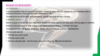 PAIN/CLASSIFICATION AND MANAGEMENT OF PAIN.pdf | Physical Therapy ...