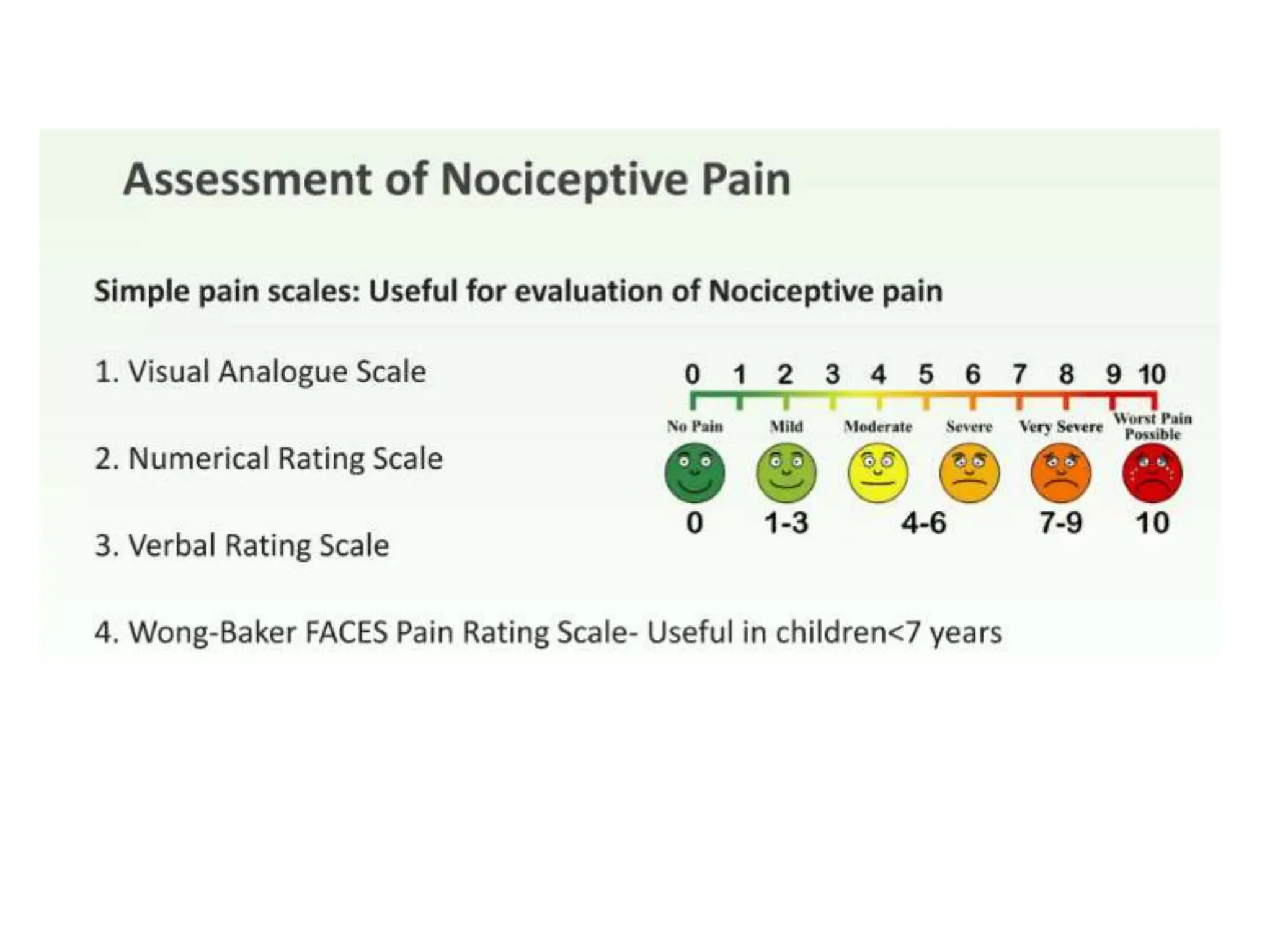 Pain and its types with pain assessment scale | PPTX