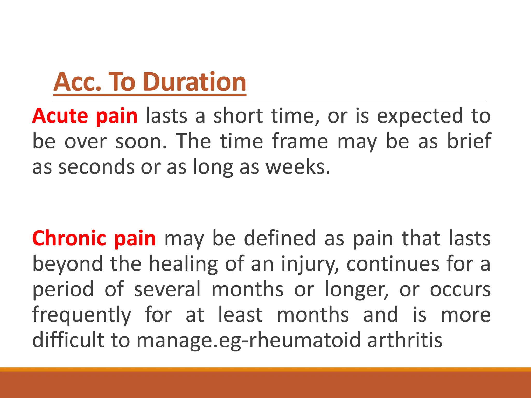 pain. Medical Surgical Nursing ......pptx