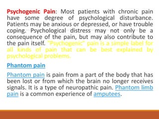 pain. Medical Surgical Nursing ......pptx