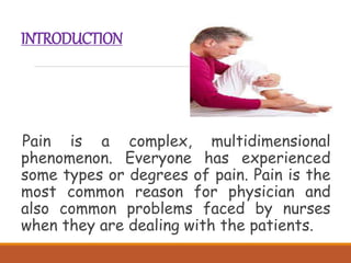 pain. Medical Surgical Nursing ......pptx