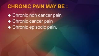PAIN PPT FOR 1ST YEAR MSC NURSING STUDENTS, B.SC NURSING STUDENT, P.B.B ...