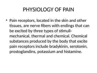 PAIN- causes, factors and assessment.pptx