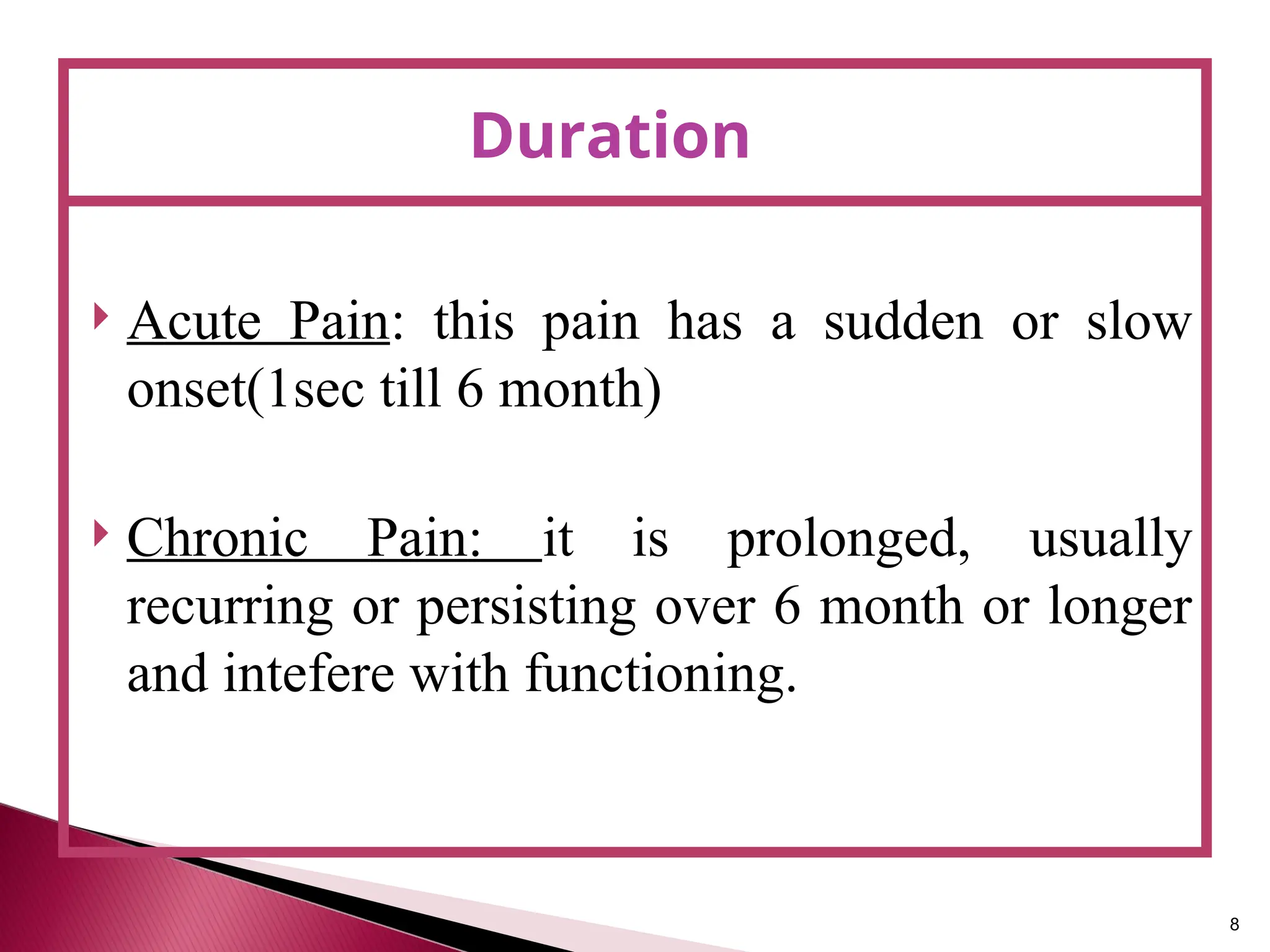 PAIN.ppt for nurses fundamentals of nursing ppt | PPT