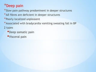 PAIN and PATHWAY IN ORAL AND MAXILLOFACIAL SURGERY | PPTX
