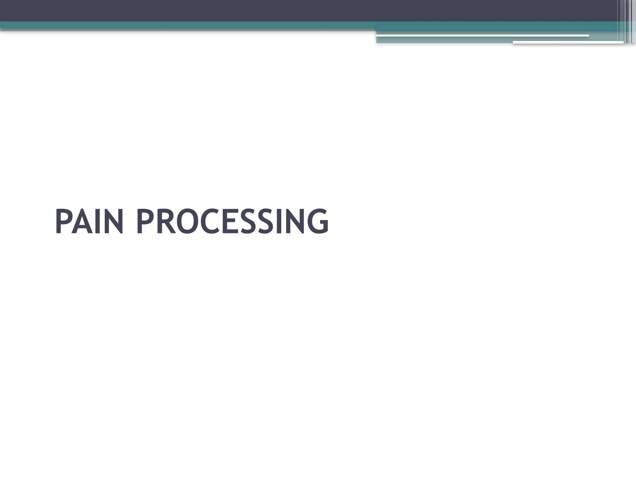 Pain -types and modalities and principles of pain management | PPTX