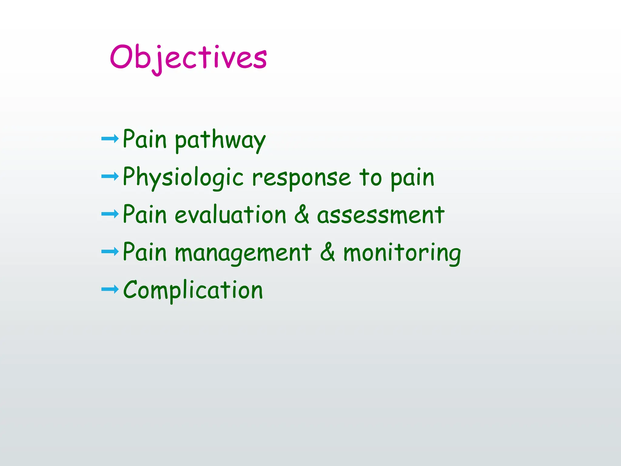 An overview on Pain Management in Anesthesiology | PPTX