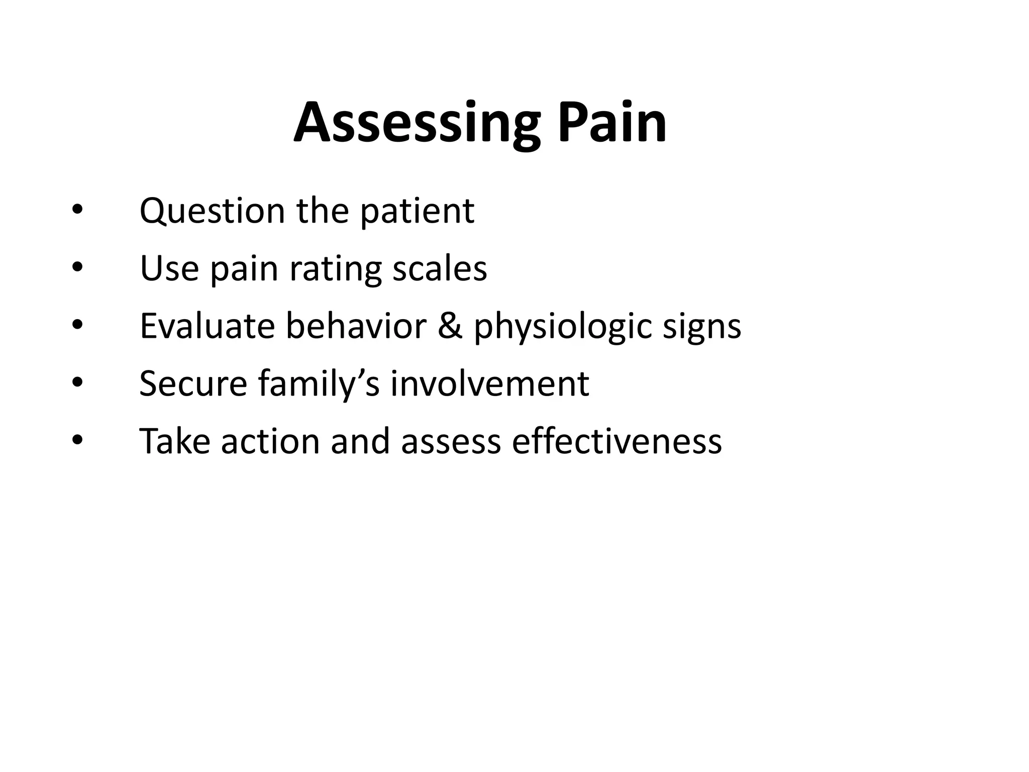 Pain-Scales-and-Assessment.ppt | Diseases and Conditions | Medical Health