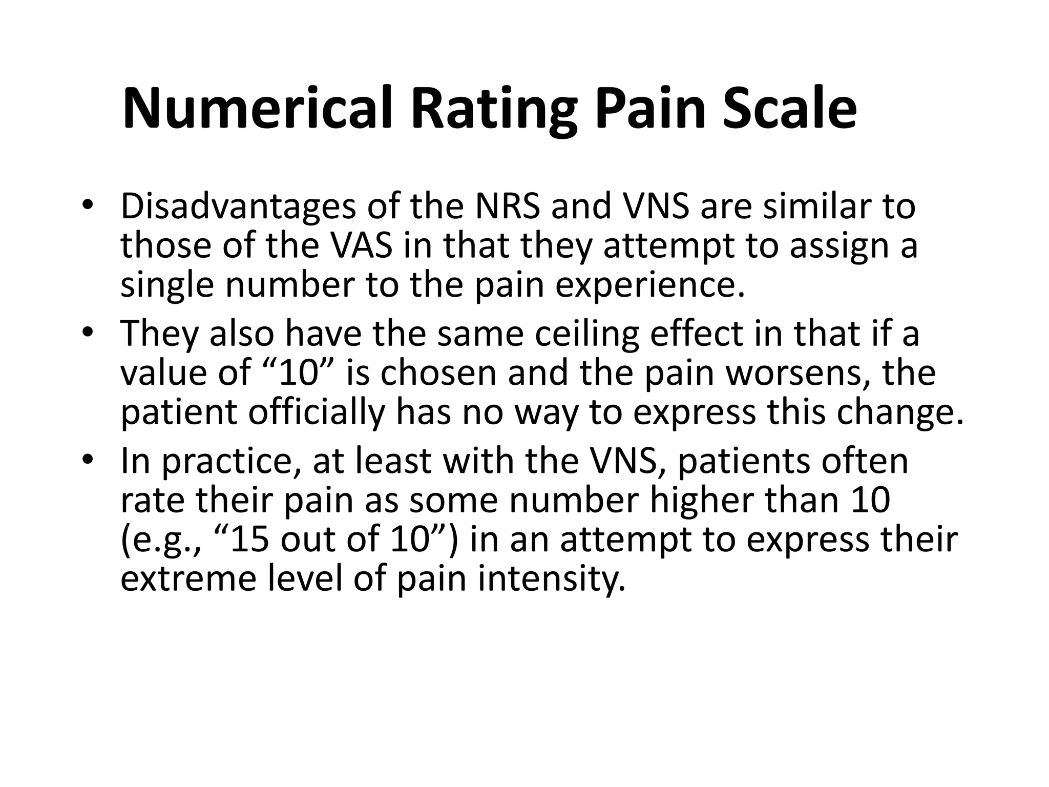 Pain-Scales-and-Assessment.ppt | Diseases and Conditions | Medical Health