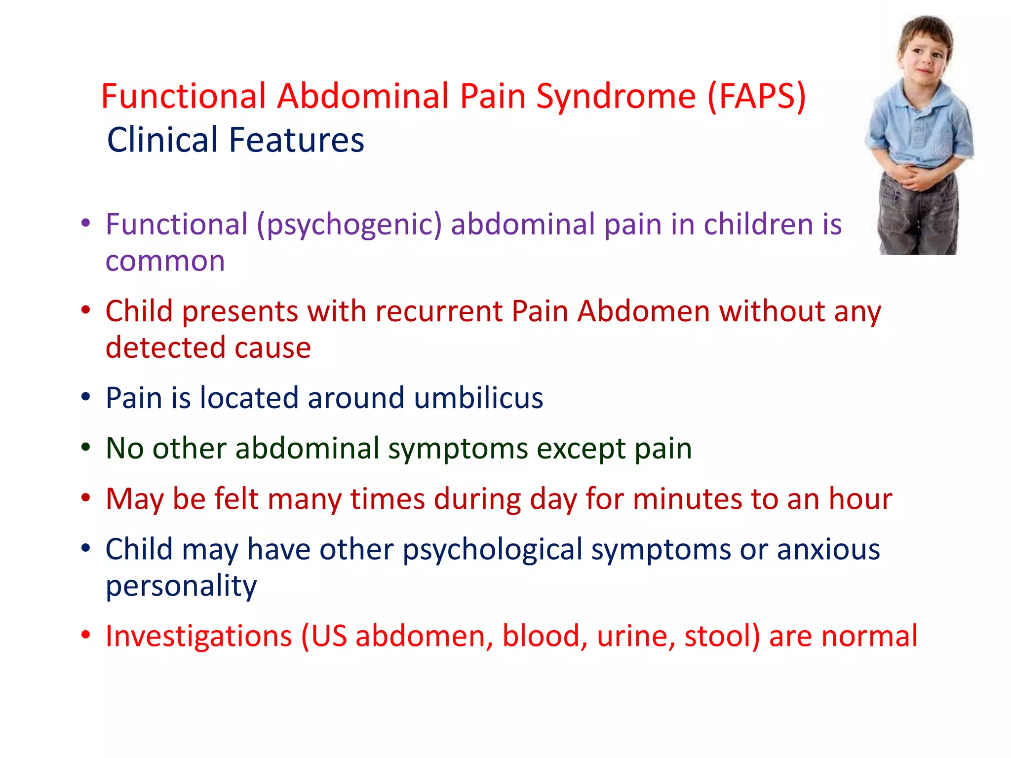 Pain abdomen in children 2021 | PDF