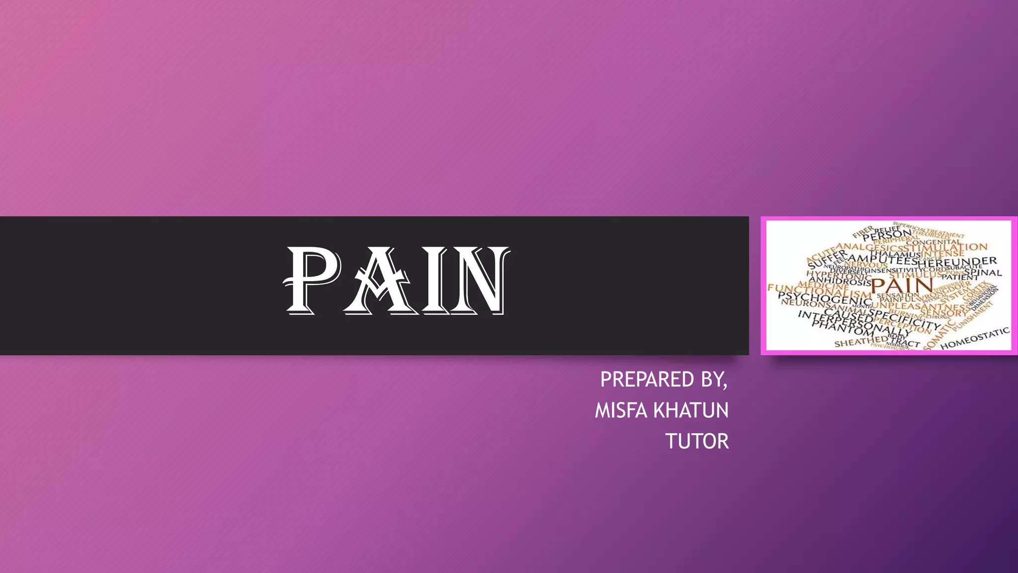 PAIN | PDF