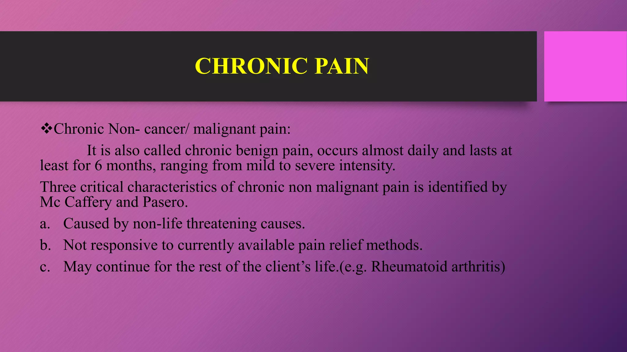 PAIN | PDF
