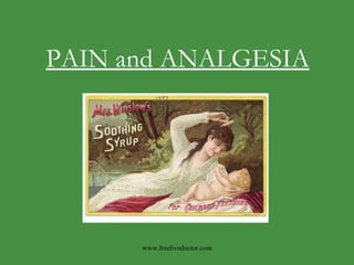 Pain & analgesia | PPT