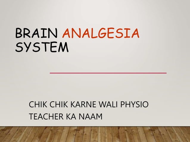 Pain analgesia system.ppt