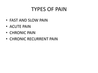 Pain and discomfort | PPTX