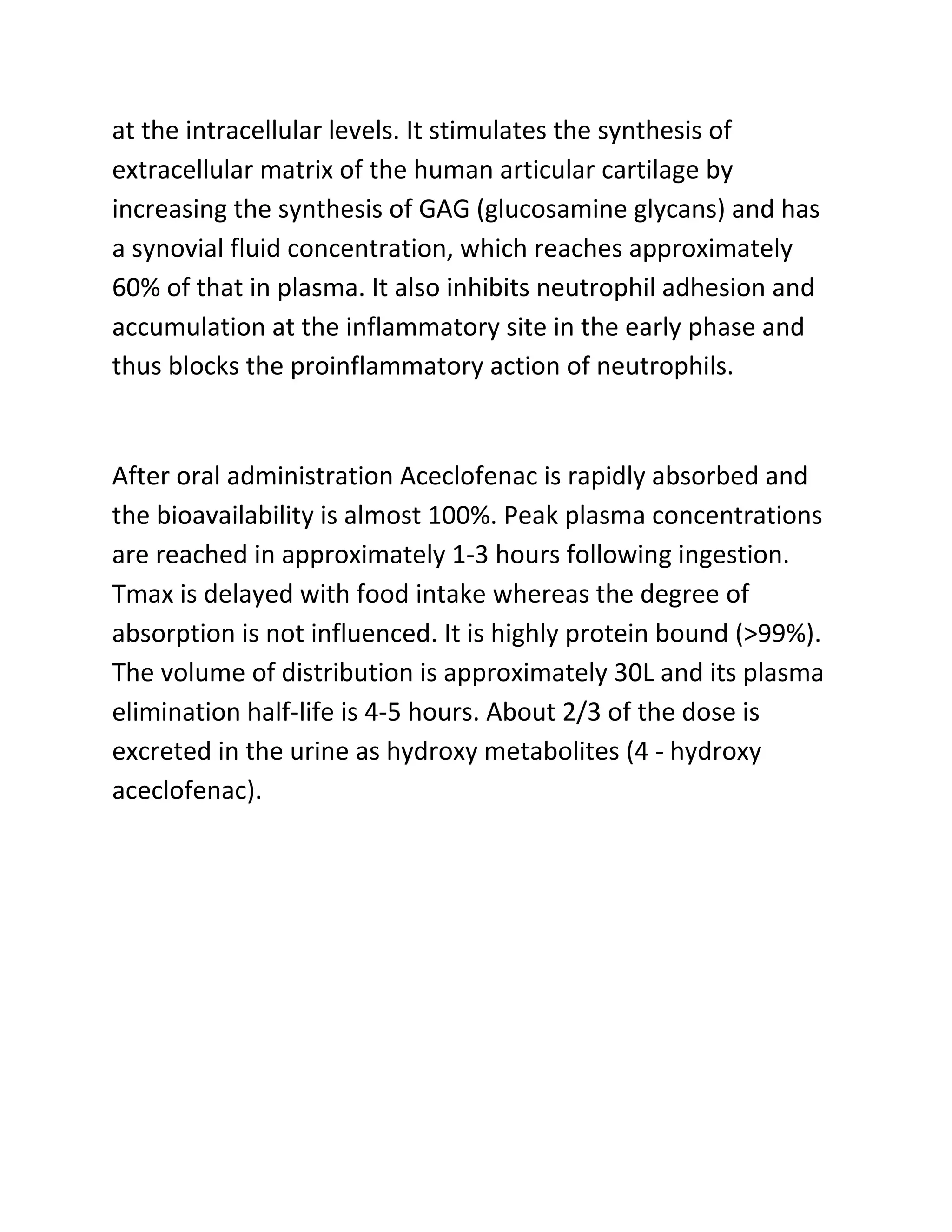 Pain and inflammation treatment with NSID drugs | PDF