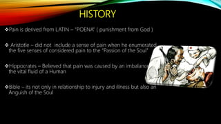 Pain and its pathway | PPTX