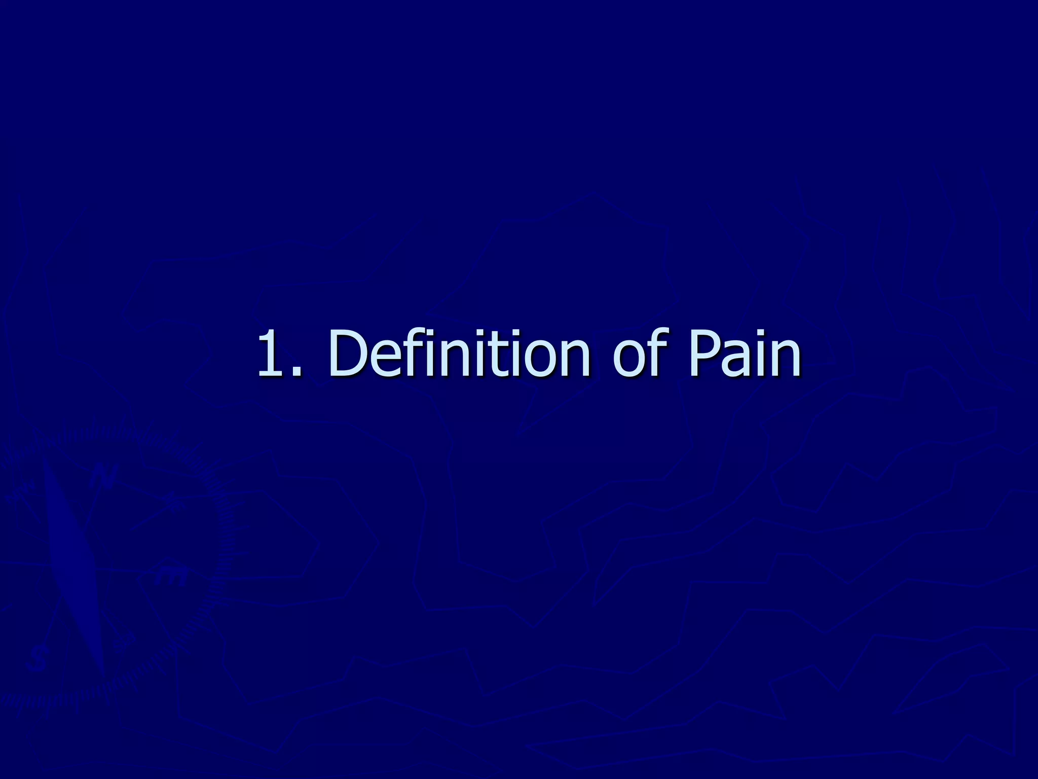Pain and pain killers: A stepwise approach & guide (with focus on nsai ...