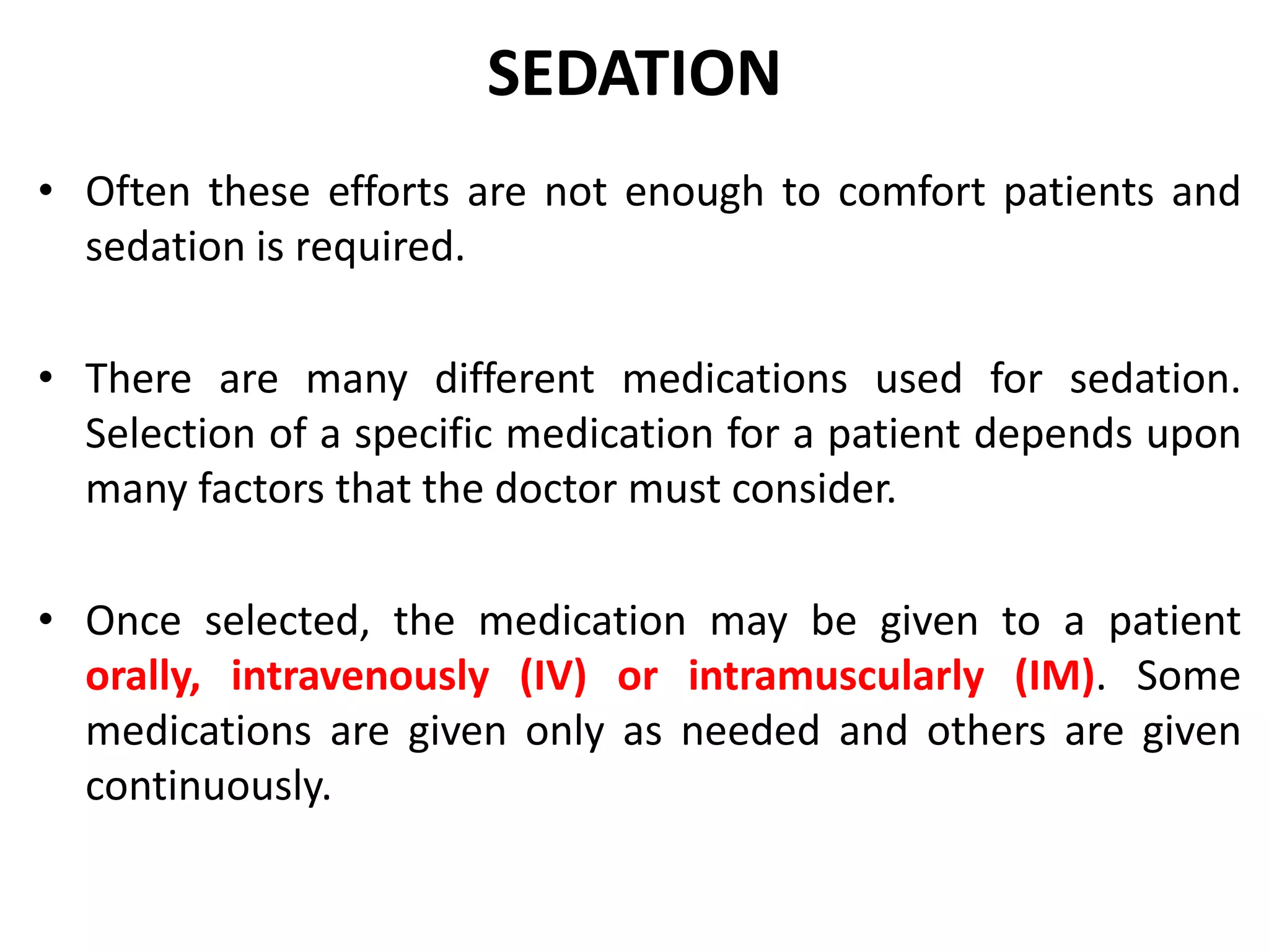 Pain and sedation in critically ill patients | PPTX