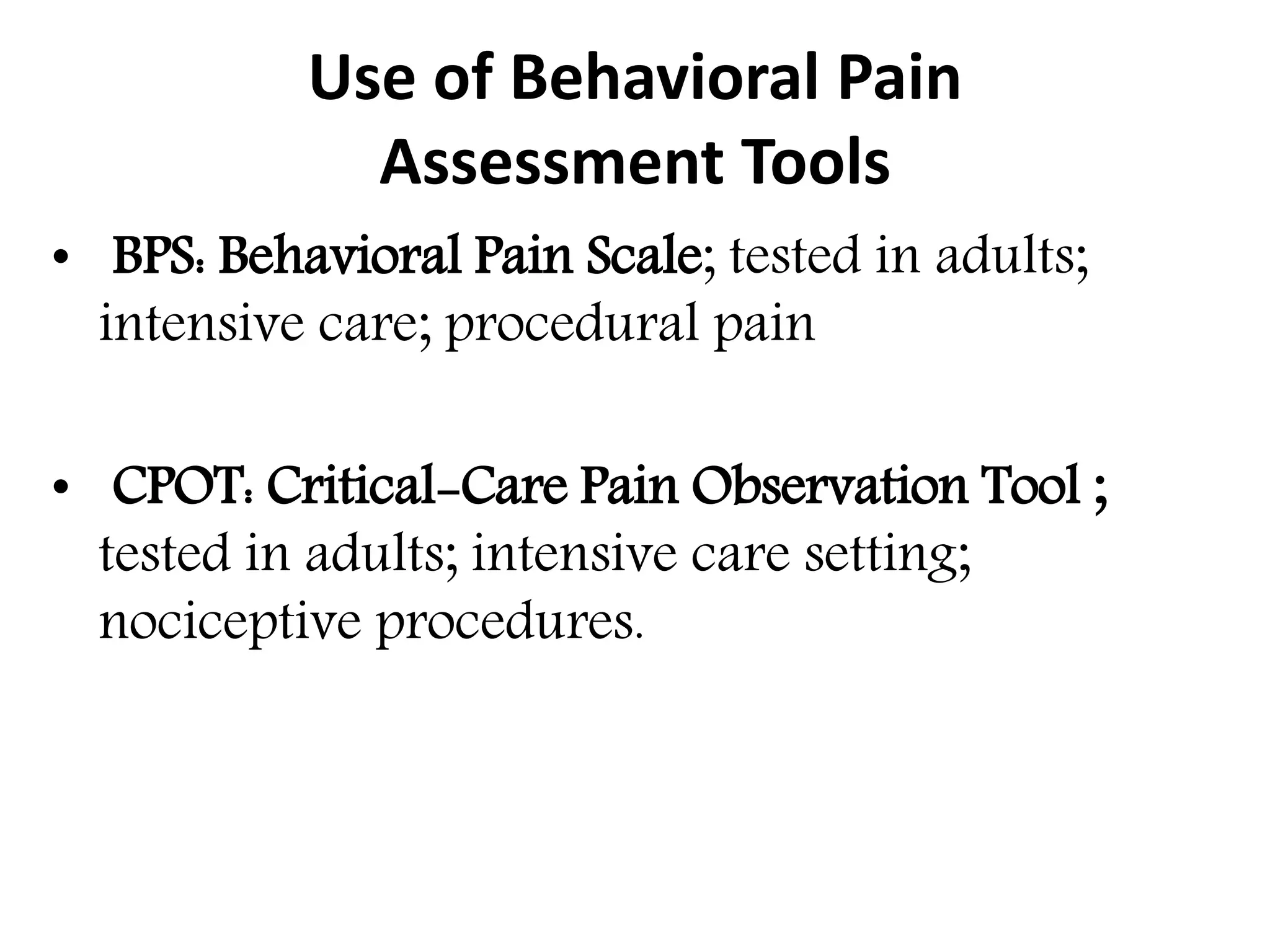 Pain and sedation in critically ill patients | PPTX