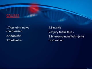 Pain and Trigeminal neuralgia.pptx . | PPT