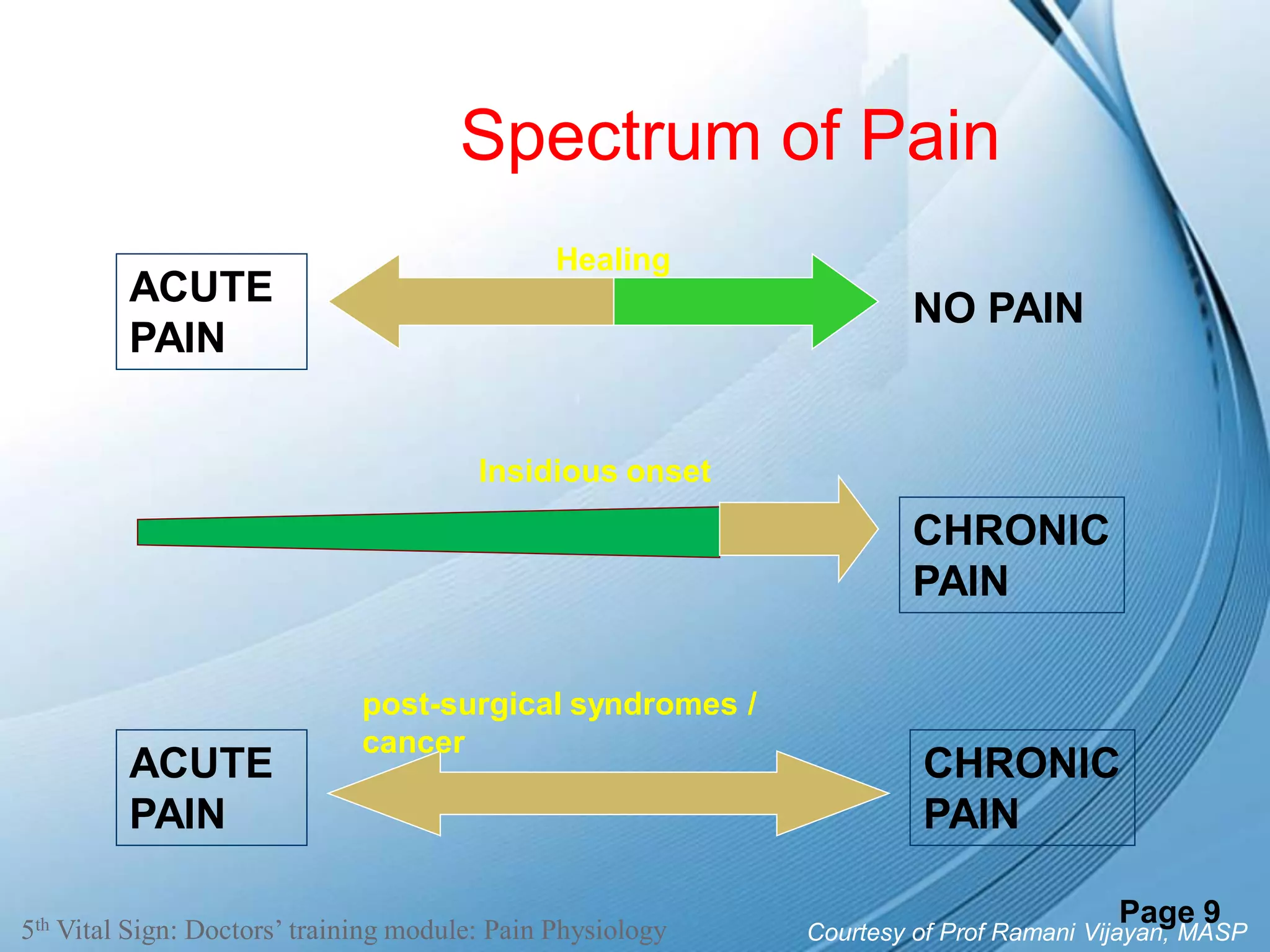 Pain as 5 th vs | PDF