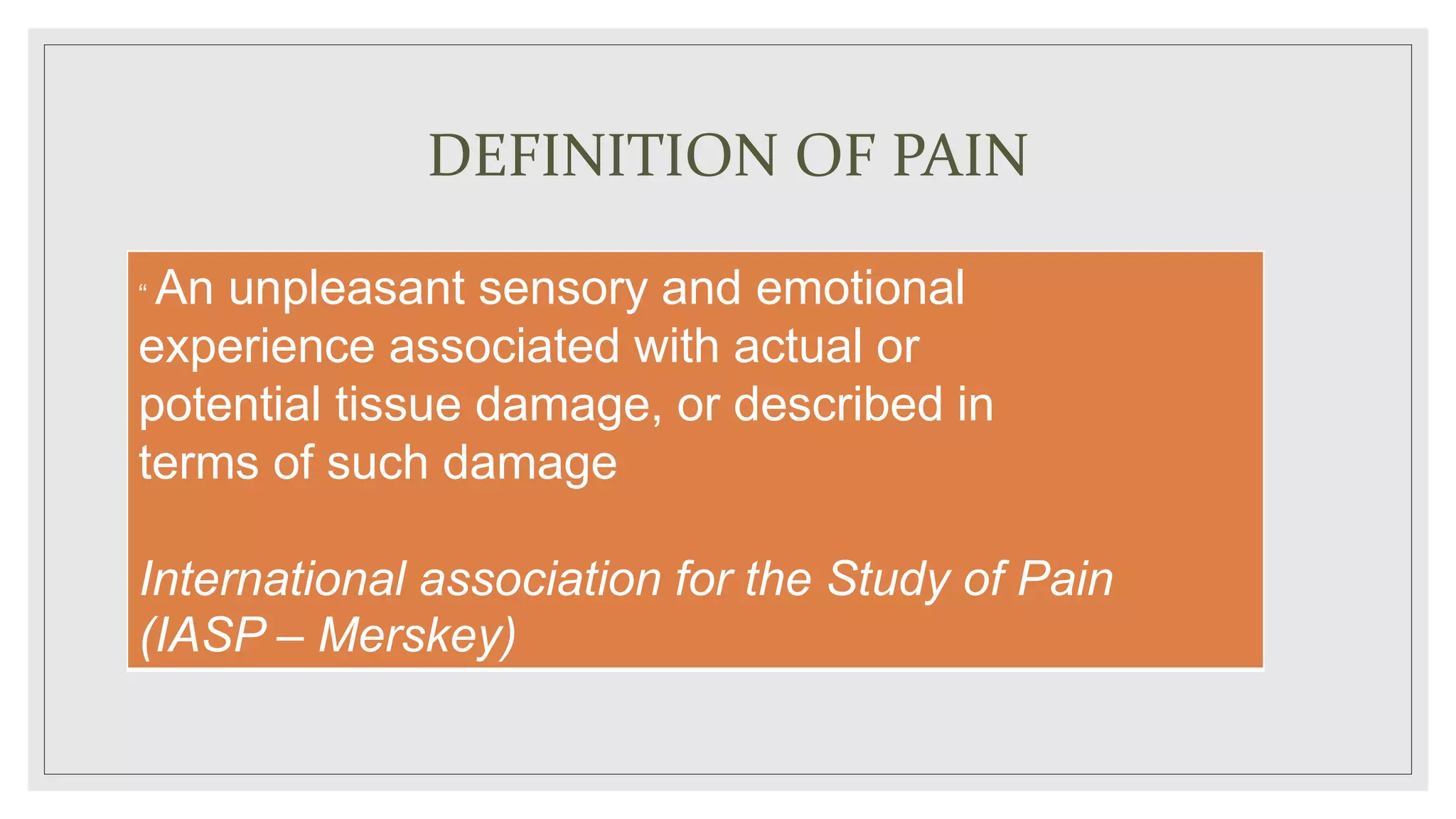 Pain as fifth vital sign 2.0.pptx