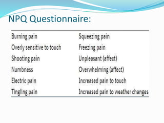 Pain assesment | PPTX