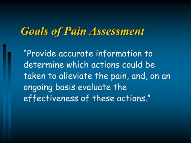 pain assessment.ppt | Parenting Babies and Toddlers | Parenting