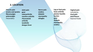 pain assessment.pptx non pharmacological | PPTX | Digestive Disorders ...