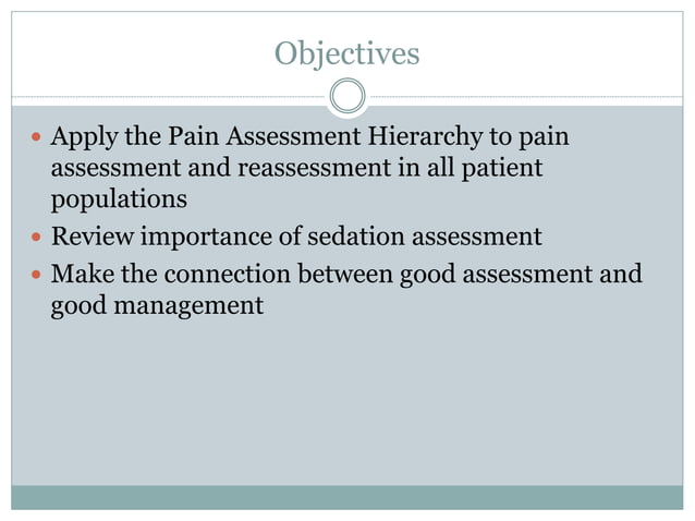2015: Pain Assessment, the Key to Treating Pain in the Inpatient ...