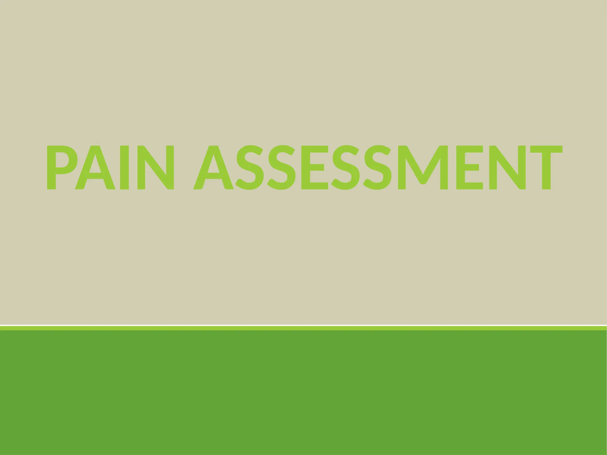 Pain Assessment (2).pptx pain assessment for BAMS students | PPTX