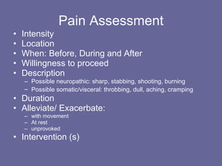 Pain Assessment As A Human Right | PPT