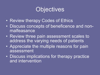 Pain Assessment As A Human Right | PPT