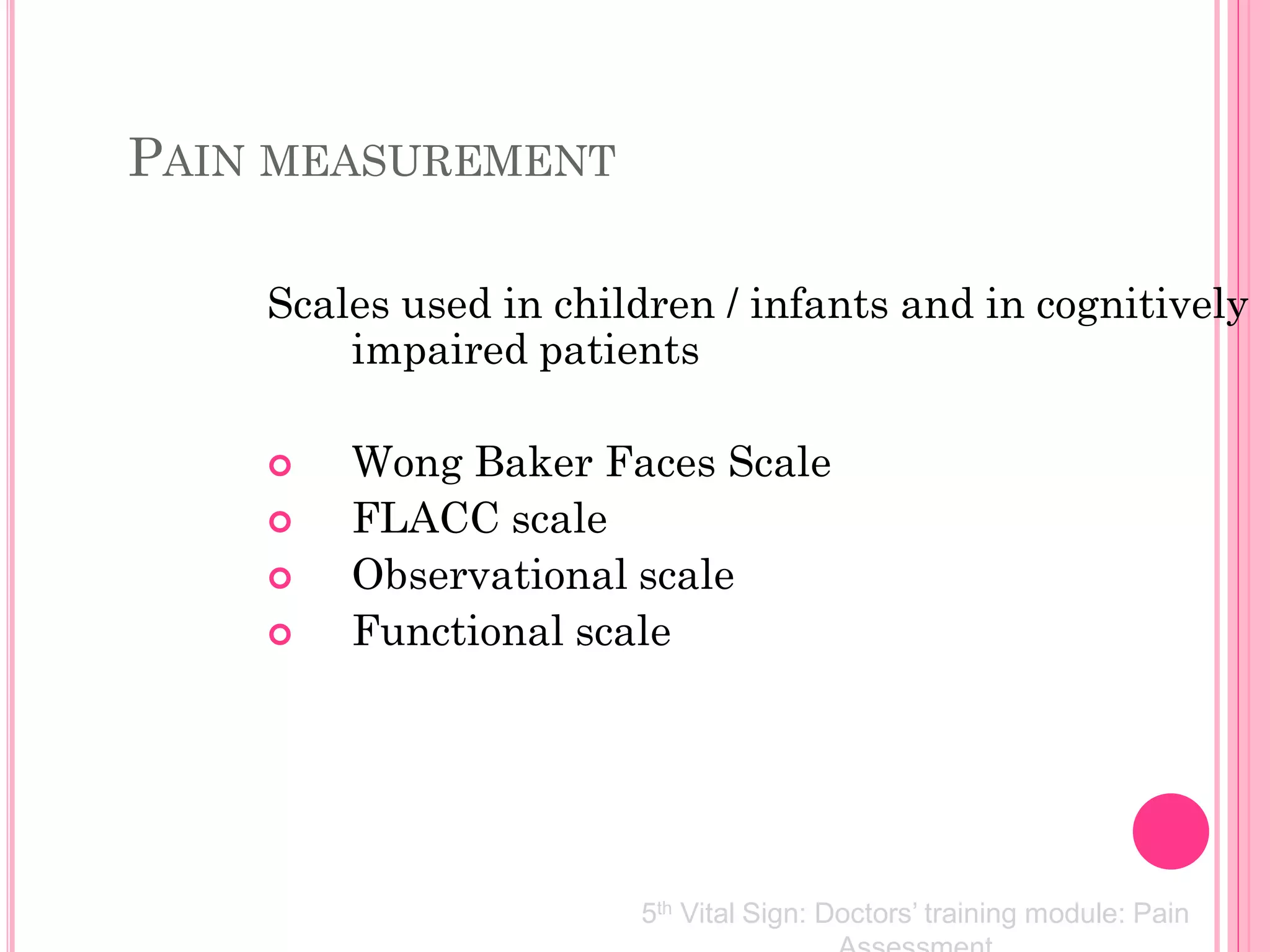 Pain assessment hcm | PDF