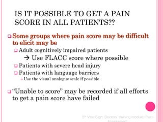 Pain assessment hcm | PDF