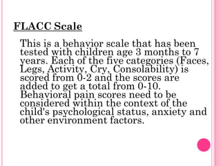 Pain assessment hcm | PDF