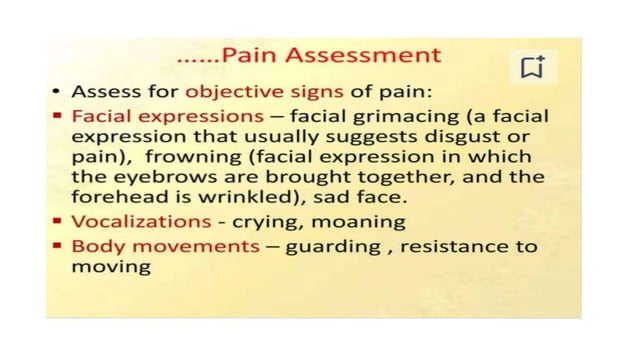 Pain assessment pptx, assess the pain... | PPTX