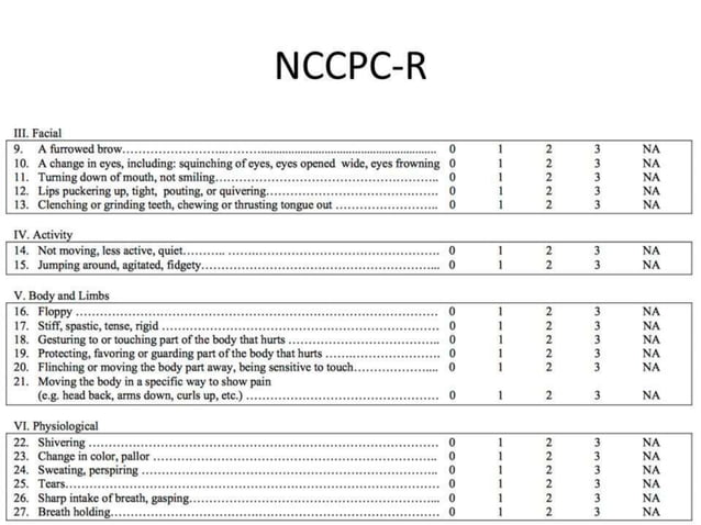 Pain assessment tool for pediatric p opulation | PPTX